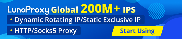 Lunaproxy：产品介绍，价格套餐，功能特色，评价信息 ｜ PartnerShare