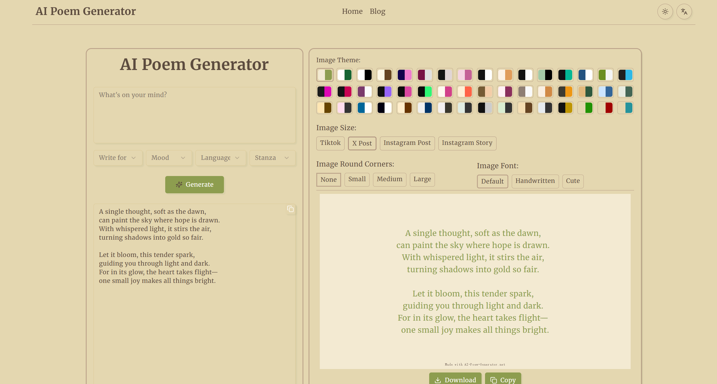 AI Poem Generator：产品介绍，价格套餐，功能特色，评价信息 ｜ PartnerShare
